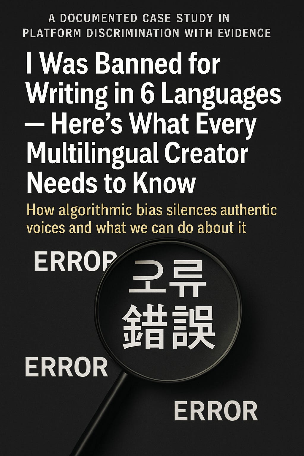 I Was Banned for Writing in 6 Languages — Here’s What Every ...