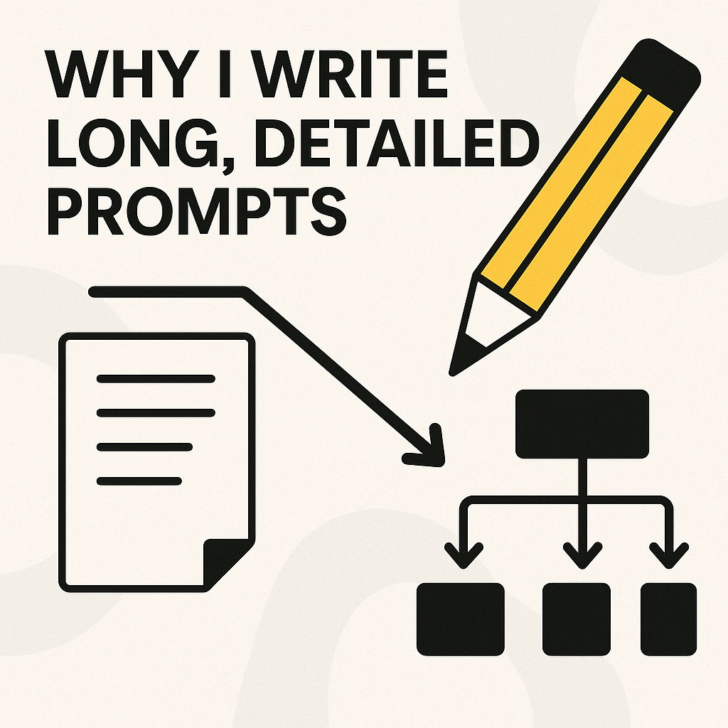 Why I write long, detailed, prompts | by vincent daubry | Aug, 2025 ...