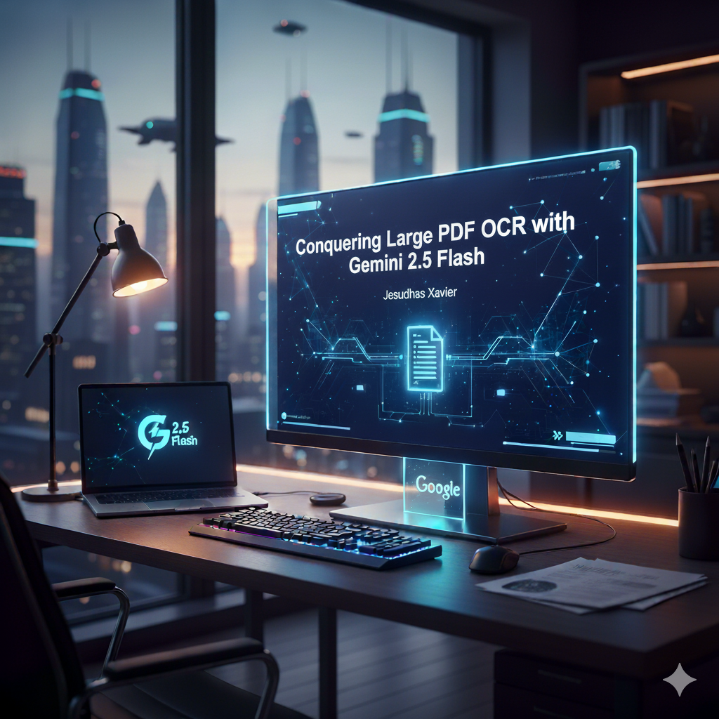 Conquering Large PDF OCR with Gemini 2.5 Flash: A Streamlined Methodology | by Jesudhas Xavier ...