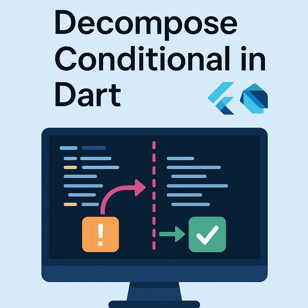 Decompose Conditional in Dart: Make Your Code Speak Clearly | by Mahendran K | May, 2025 | Medium