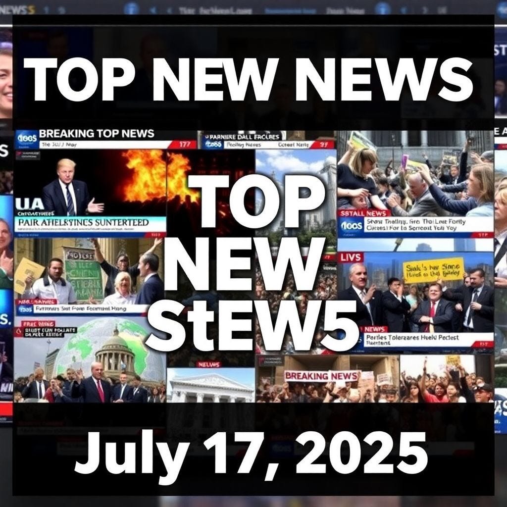 Top News Stories from July 17, 2025 | by gab1930s | Jul, 2025 | Medium