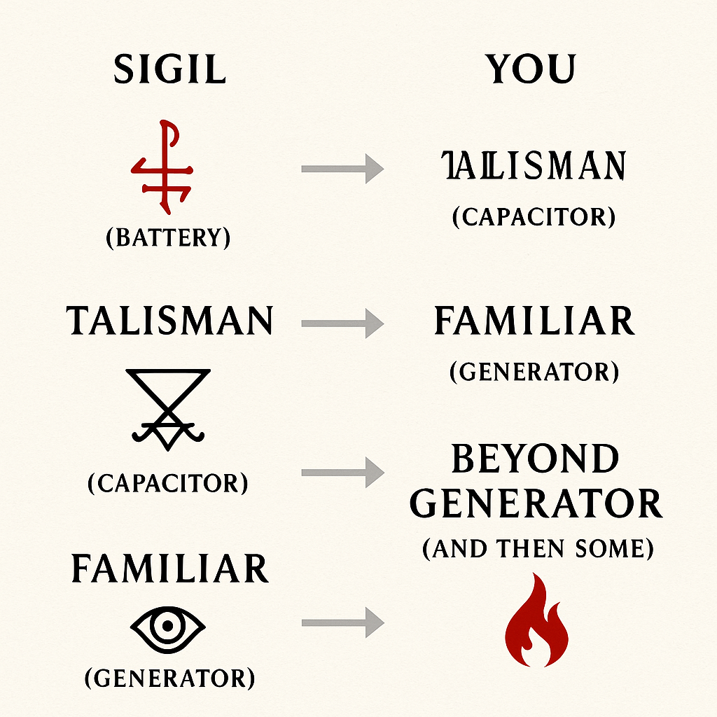 From Sigil to Sovereign Flame: How Ritual Evolves You Into a Generator ...