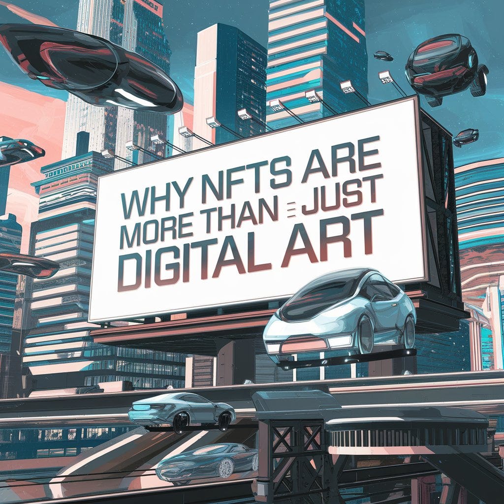 Why NFTs Are More Than Just Digital Art NFTs, or Non-Fungible Tokens ...