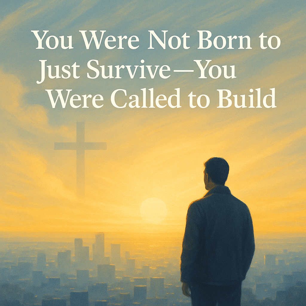 You Were Not Born to Just Survive—You Were Called to Build— A call to ...