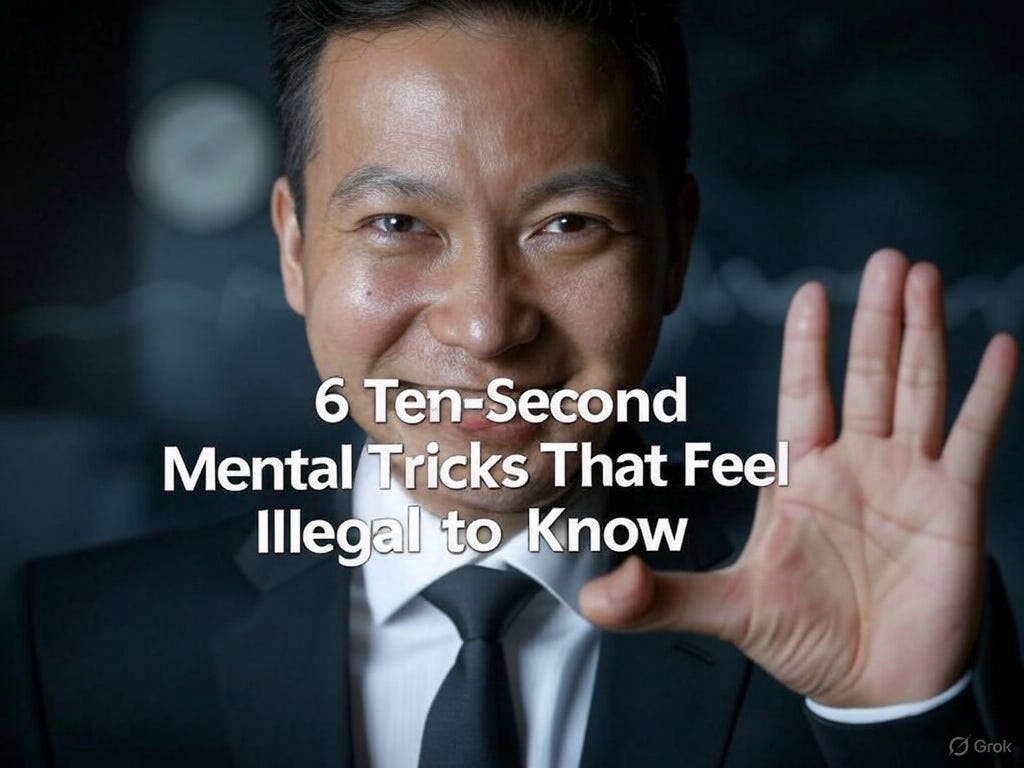 10 Seconds to Cheat Life: 6 Mental Tricks You Can Start Using Today ...