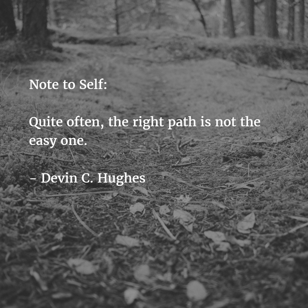 Right Path | by Devin C. Hughes | Fit Yourself Club | Medium
