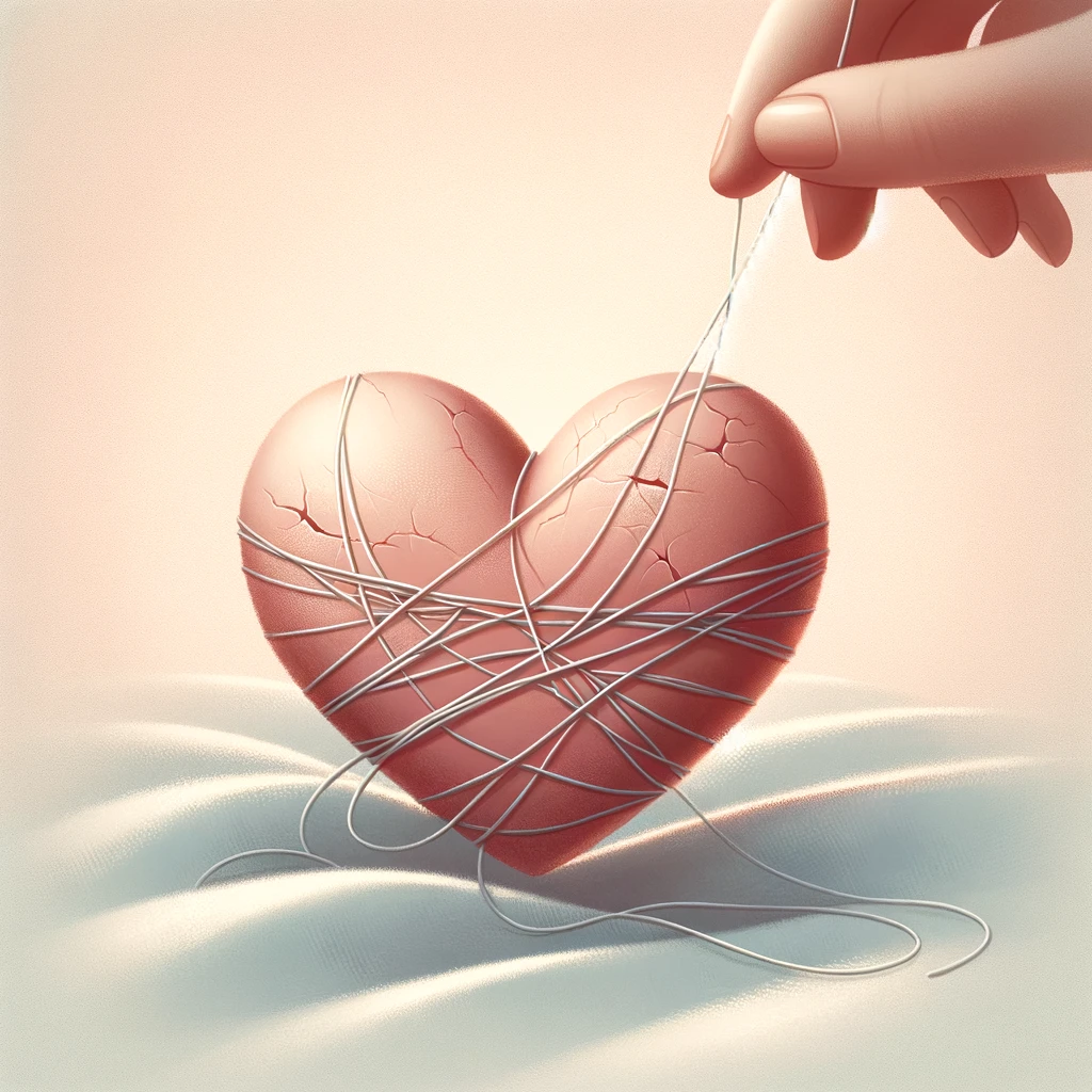Stitching My Heart - Write A Catalyst - Medium