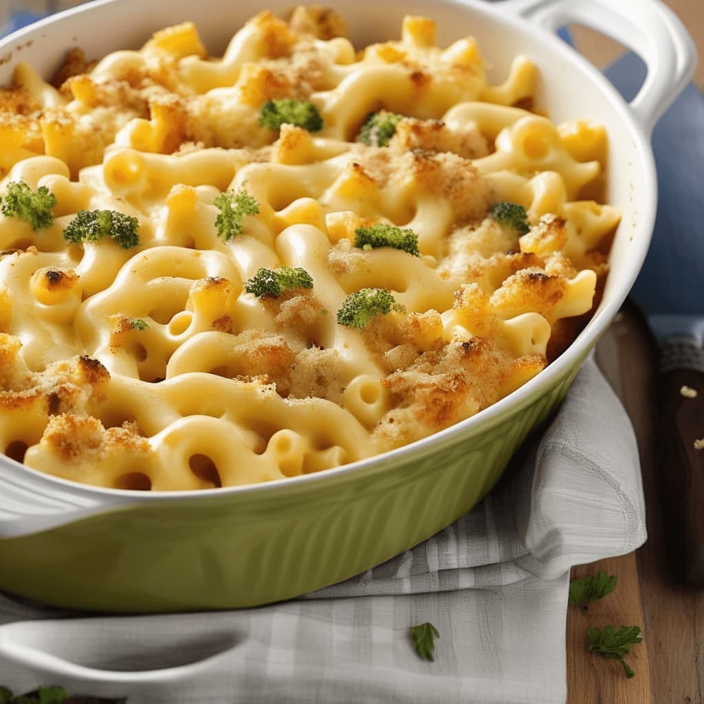 Healthy Macaroni and Cheese Bake - Tash Health - Medium