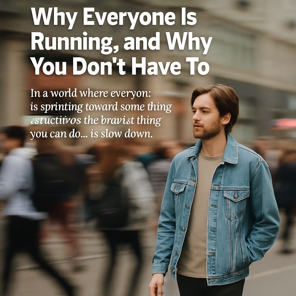 Why Everyone Is Running, and Why You Don’t Have To | by Adan Shah | Medium