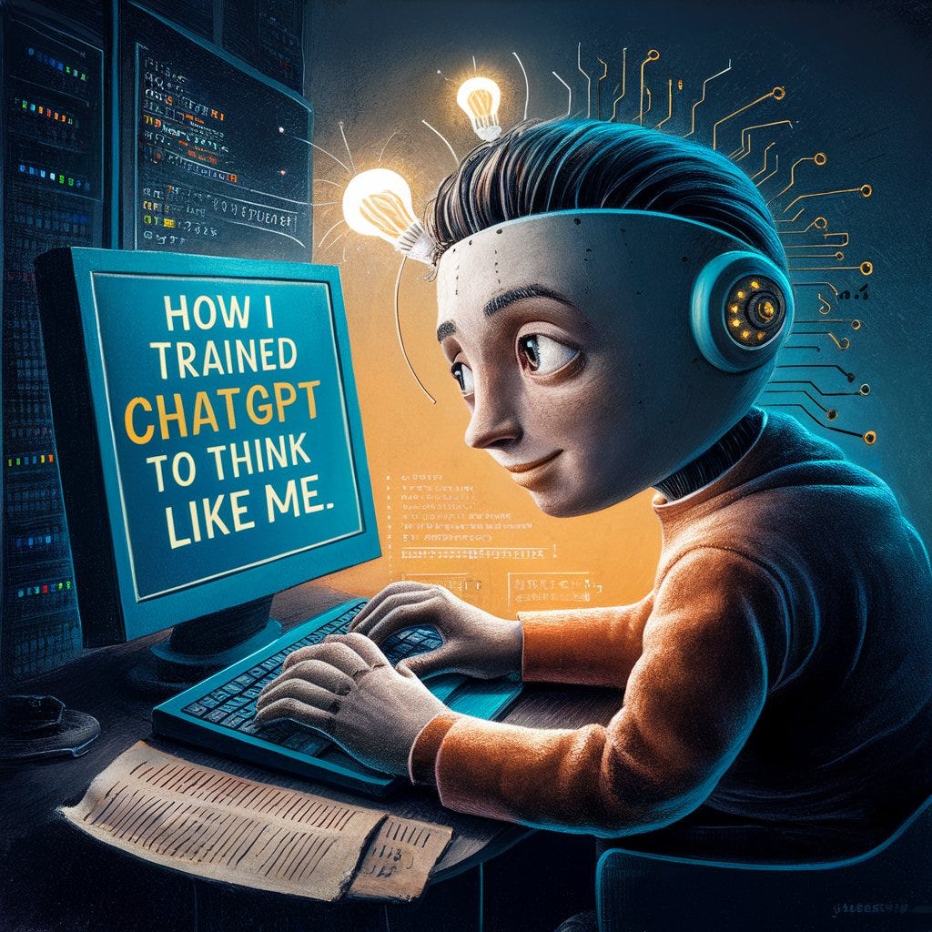 How I Trained ChatGPT to Think Like Me | by Waqas Liaqat | ILLUMINATION ...
