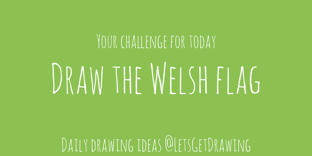 Draw the Welsh flag — Let’s get drawing! | by Let's get drawing! | Medium