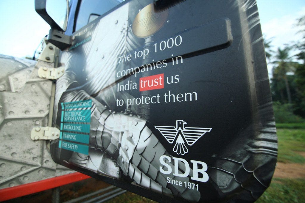 SDB World — Security Service. A security guard, security officer, or ...