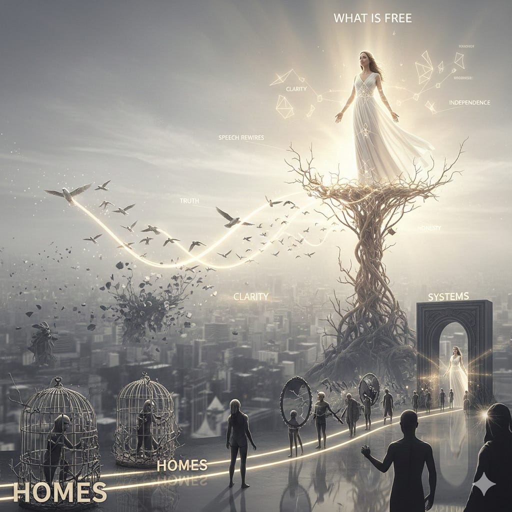 What Is Free. Real freedom isn't about breaking… | by Faultedbydefault ...