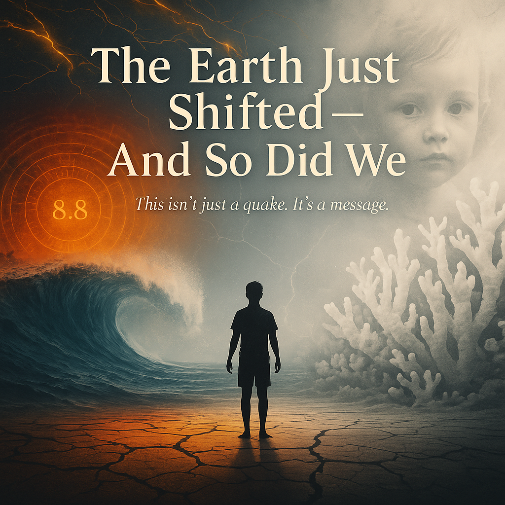 🌊 The Earth Just Shifted—and So Did We | by Crystal Kubik | Jul, 2025 | Medium