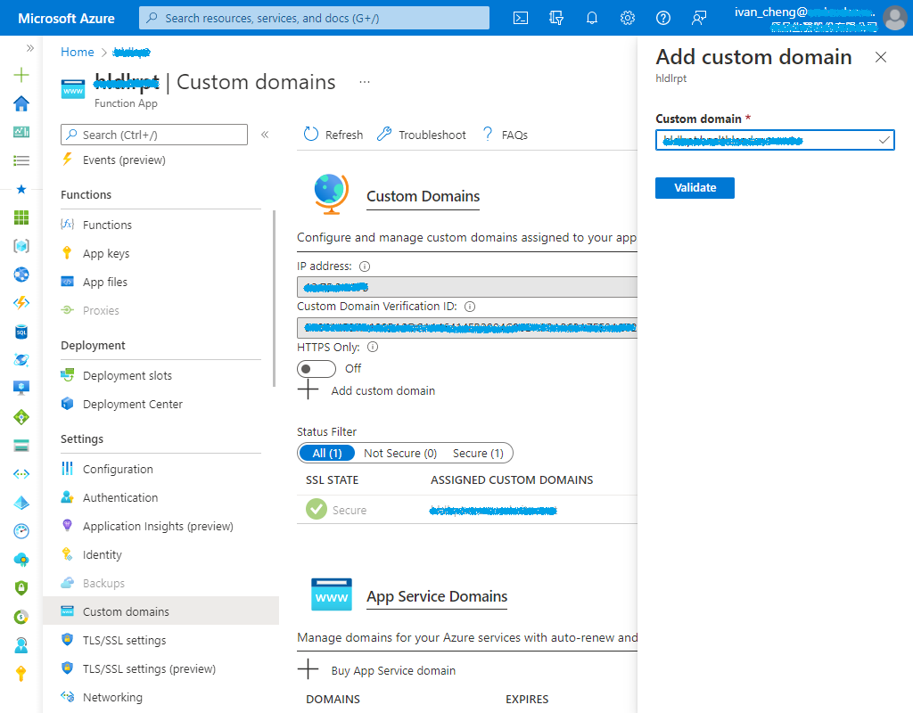 如何在 Azure Resource 添加 Custom Domains 與 SSL 憑證 - Ivan Cheng - Medium