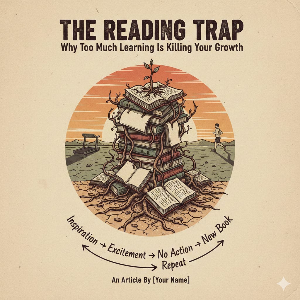 The Reading Trap – Why Too Much Learning Is Killing Your Growth | by Dr ...