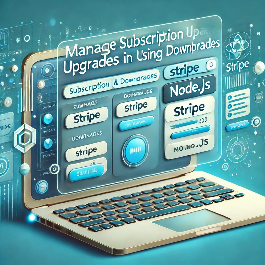 How to Manage Subscription Upgrades and Downgrades in Stripe Using Node.js | by Muhammad Ali ...