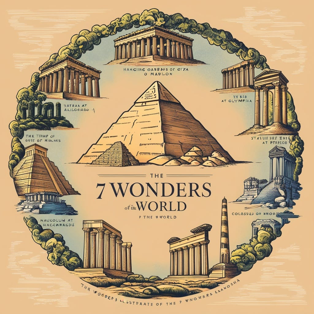 7 Wonders of the World: A Glimpse into Human Ingenuity | by Sahil Khan ...