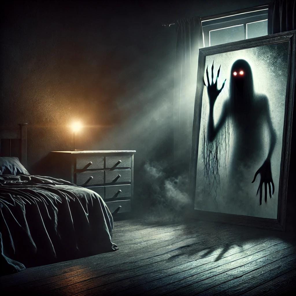 The Shadow in the Mirror. Every night, at precisely 3:03 AM, the… | by ...