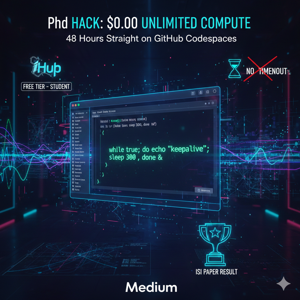 My $0.00 PhD Hack : Running 54,000 ML Executions for Free on GitHub ...