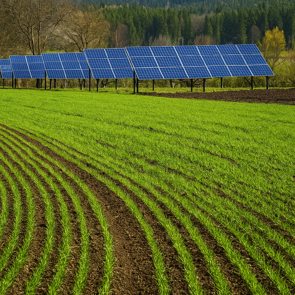 Agrivoltaics: The Future of Farming and Solar Energy | by Yoomeyoo ...