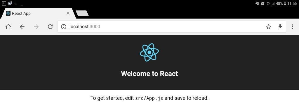 Develop ReactJs Apps on Your Non-Rooted Android Phone | by mojtaba | Medium