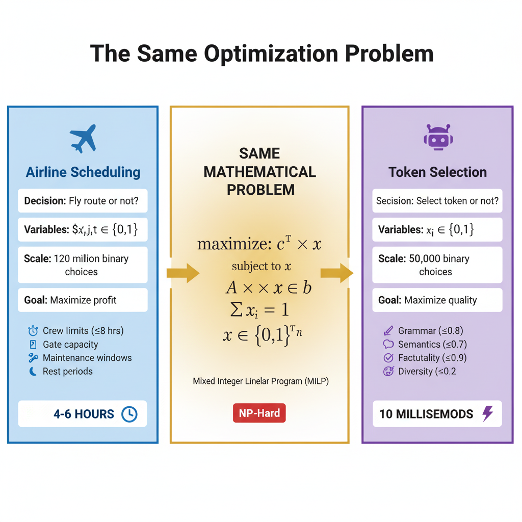 How Transformers Solve the Same Problem as Airlines: Attention as Mixed ...