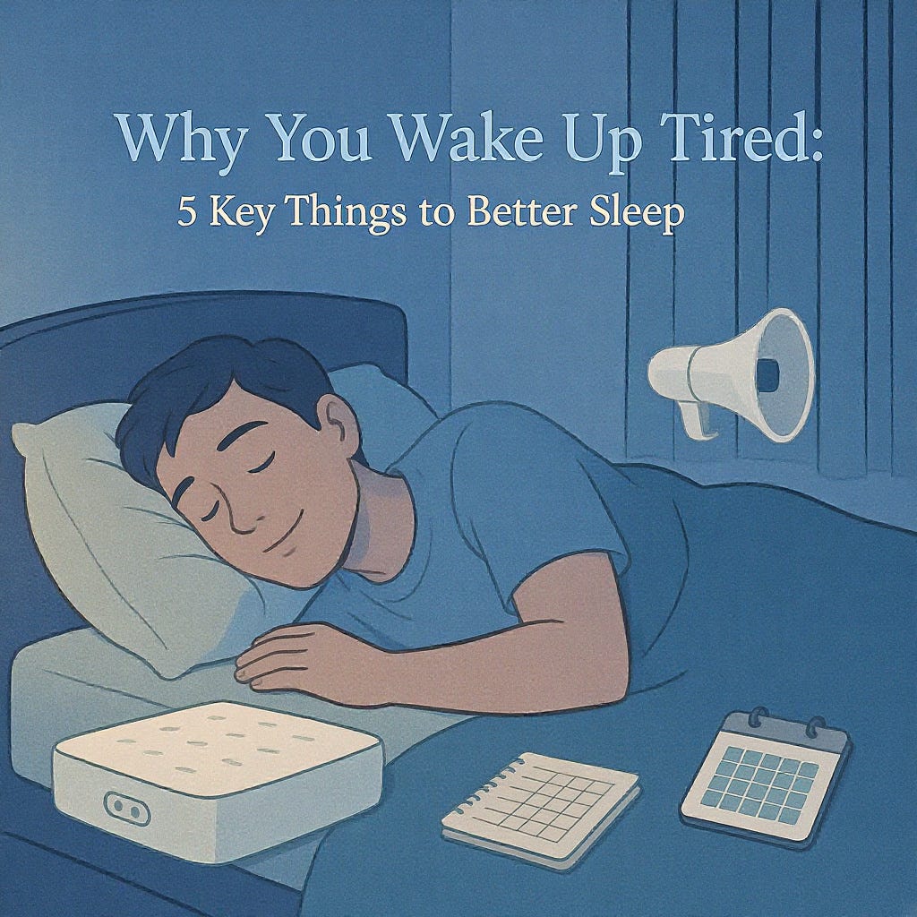 Why You Wake Up Tired: 5 Key Things to Check for Better Sleep | by ...