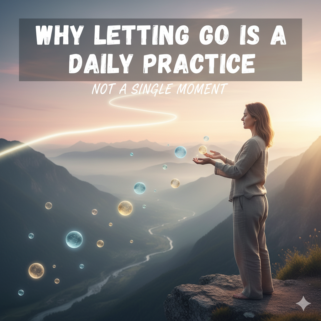 Why Letting Go Is a Daily Practice, Not a Single Moment | by Faizan ...