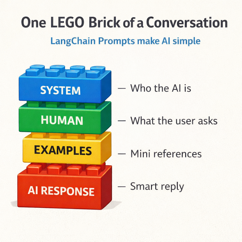 One Lego Brick of a Conversation: LangChain Prompts | by Nagireddybv ...