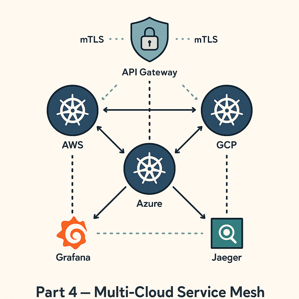 Multi-Cloud — Part 4: 🌐Service Mesh Across Clouds with Istio and Linkerd | by DiPAK KNVDL | Jun ...