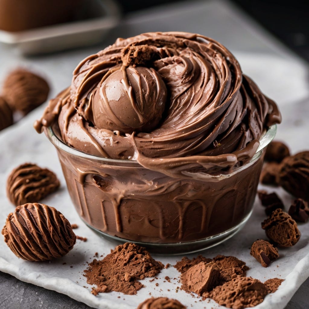 Rich and Creamy Low-Carb Keto Chocolate Fudge Swirl Ice Cream | by Waad Abu Helalah "Healthify ...