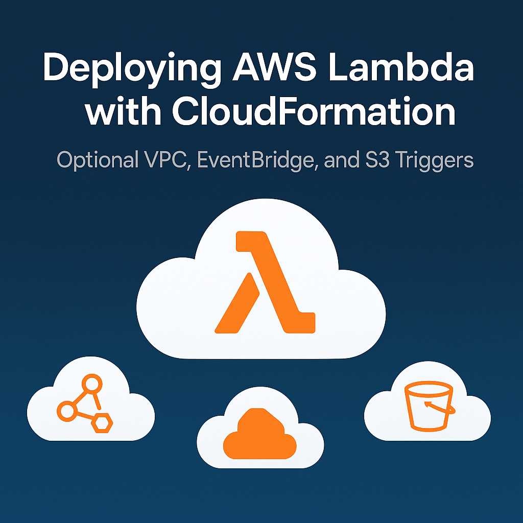 Deploying AWS Lambda with CloudFormation (VPC, EventBridge, and S3 ...