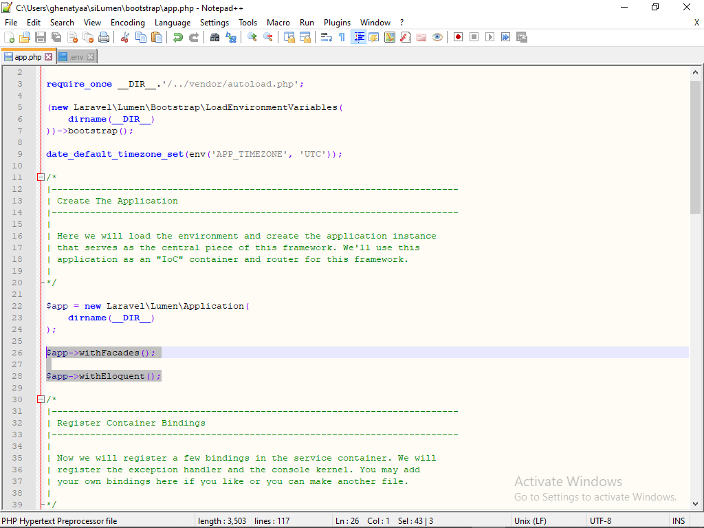 Lumen database. PHP Lumen Database Deskripsi Tutorial… | by RichardHenry | Medium