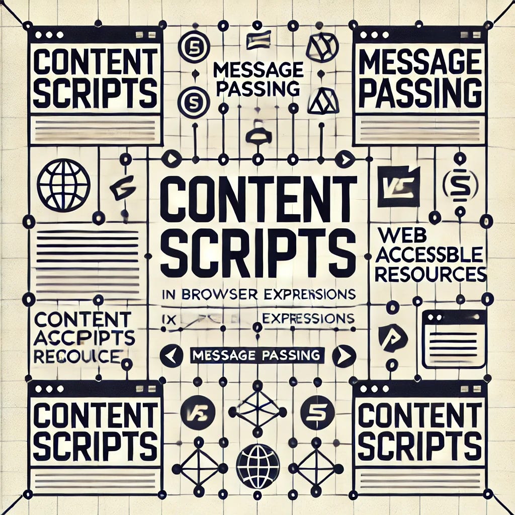Content scripts || Message Passing ||Web-accessible resources | by ...