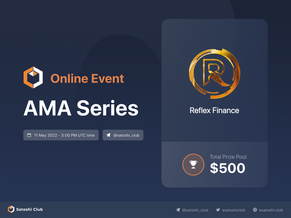 Reflex Finance x Satoshi Club AMA Recap from the 11th of May | by ...