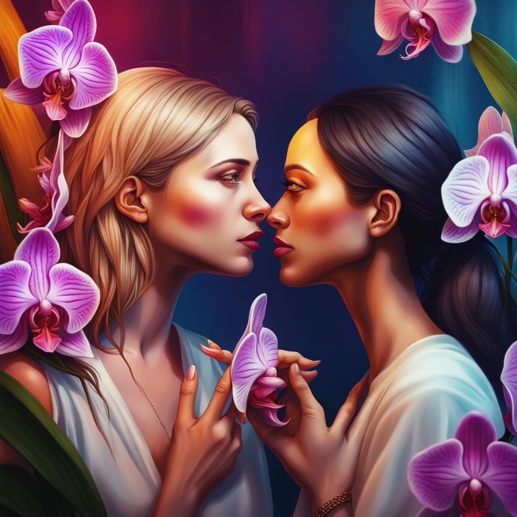 Digging Deeper. Becca questions Victoria. | by Steve | Crush Hundo ...