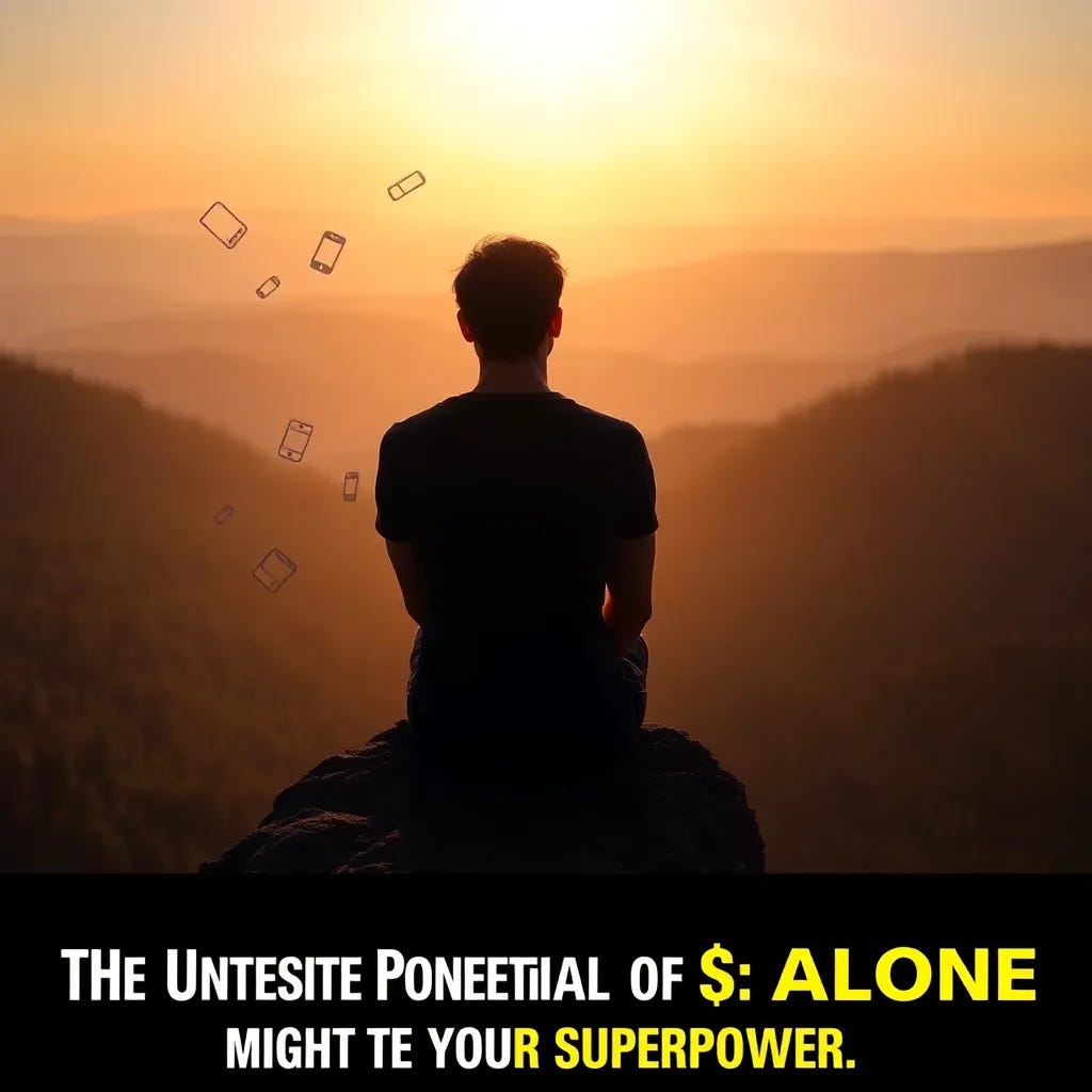 The Untapped Potential of Solitude: Finding Strength and Clarity in Being Alone | by Yatin ...