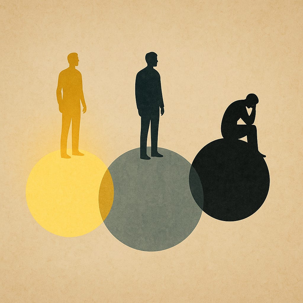 Three Humans, One World. By Mutaz Alqarout — Not gifted, just… | by ...