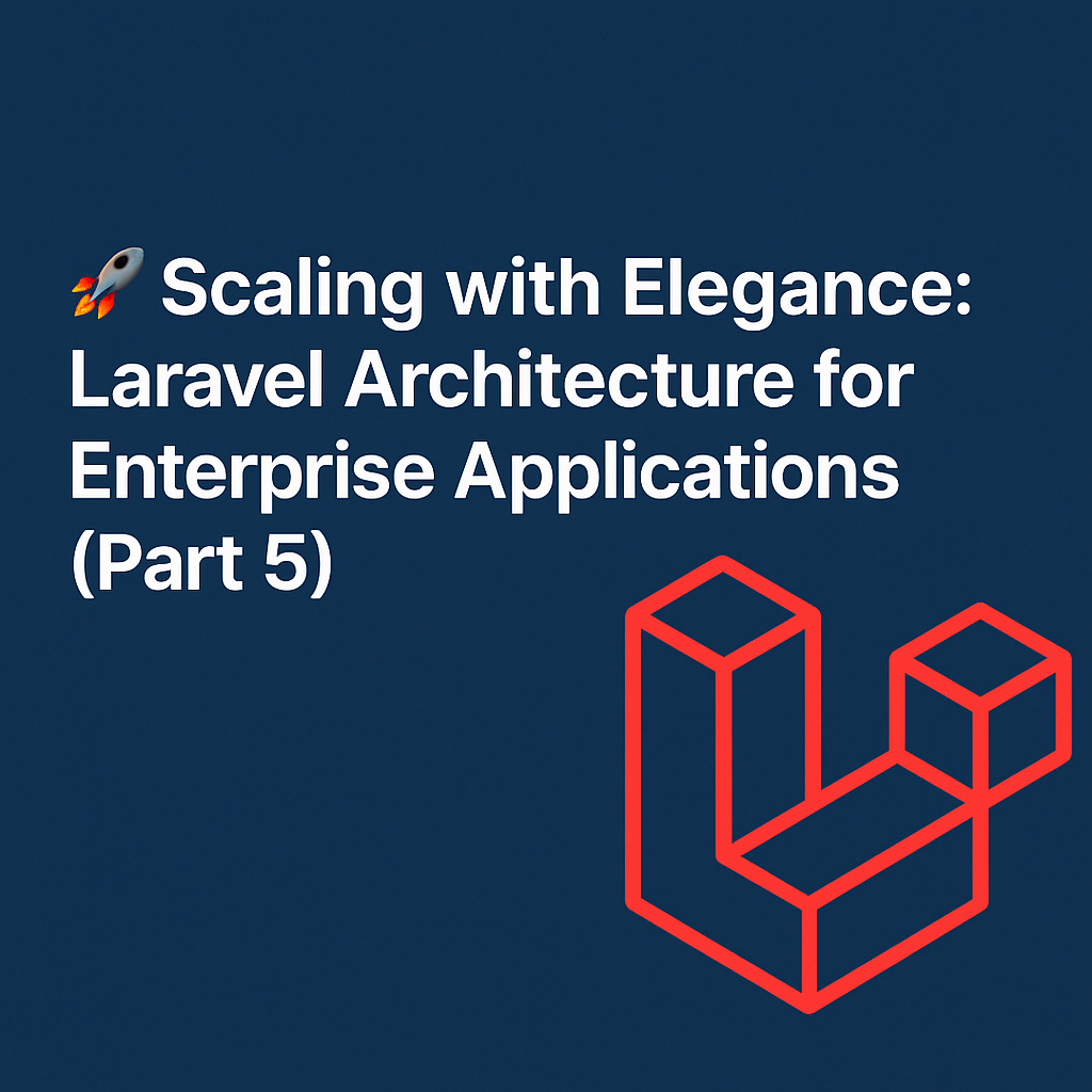🚀 Scaling with Elegance: Laravel Architecture for Enterprise Applications (Part 5) | by Preksha ...