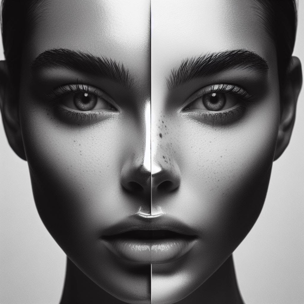 Faces: A Symphony of Stories. In the depths of every face, A universe ...