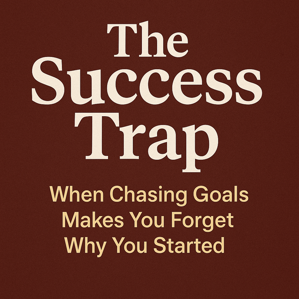 The Success Trap: When Chasing Goals Makes You Forget Why You Started | by Talha awan | Apr ...