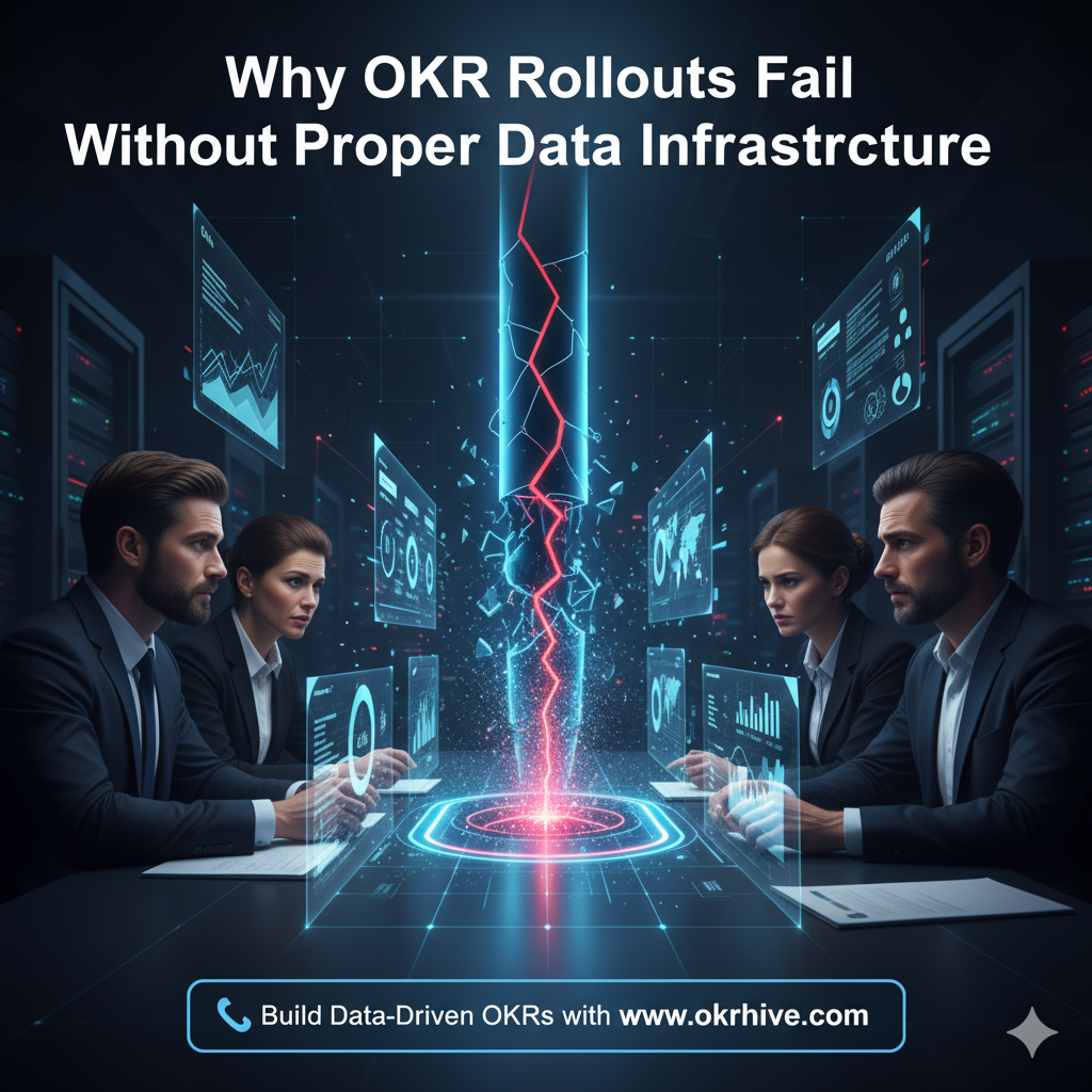 Why OKR Rollouts Fail Without Proper Data Infrastructure | Medium