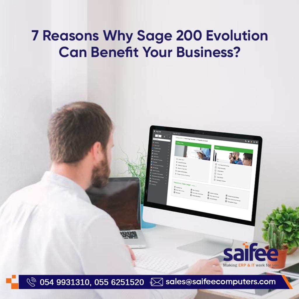 7 Reasons Why Sage 200 Evolution Can Benefit Your Business | by Saifee ...