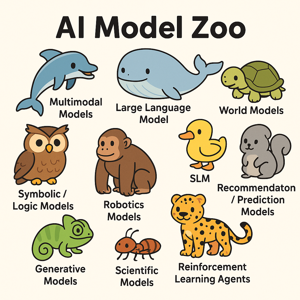 AI Model Zoo：A Playful Guide to the Ecosystem of Intelligence | by HH ...