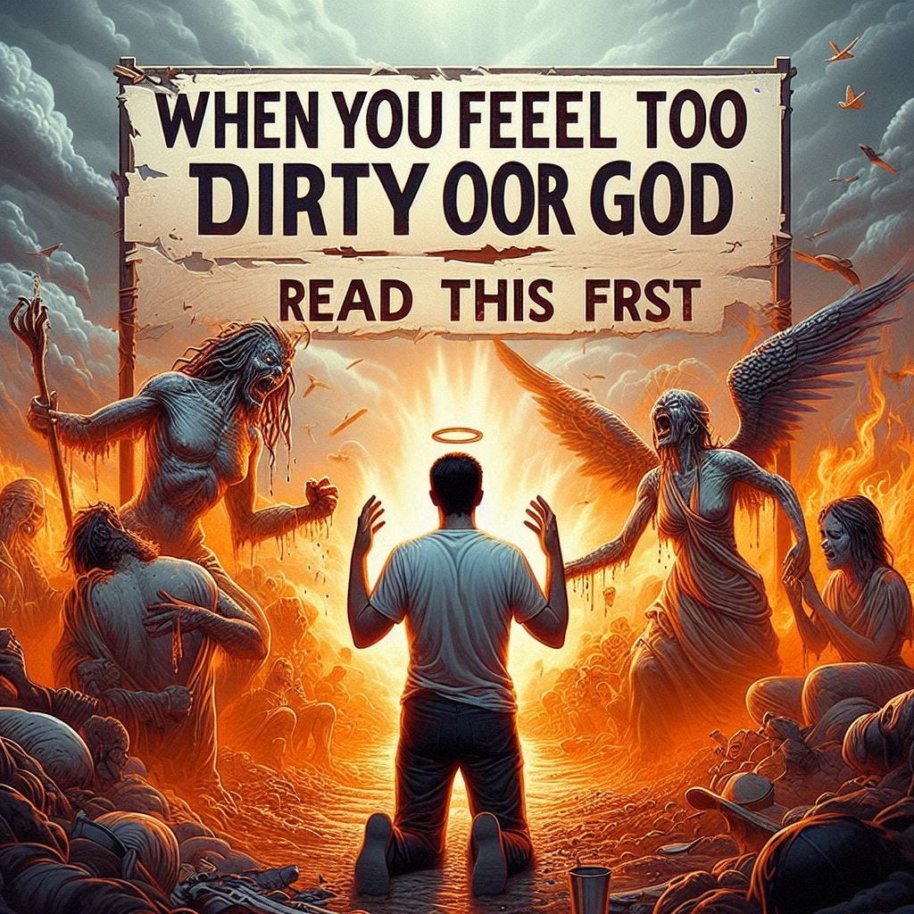 When you feel too Dirty for God: Read this First | by Elca Stephenson | Medium