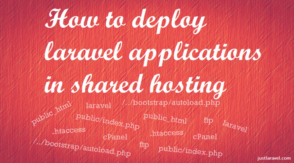 How to deploy laravel project in shared hosting | by Avinash Nethala | justlaravel | Medium