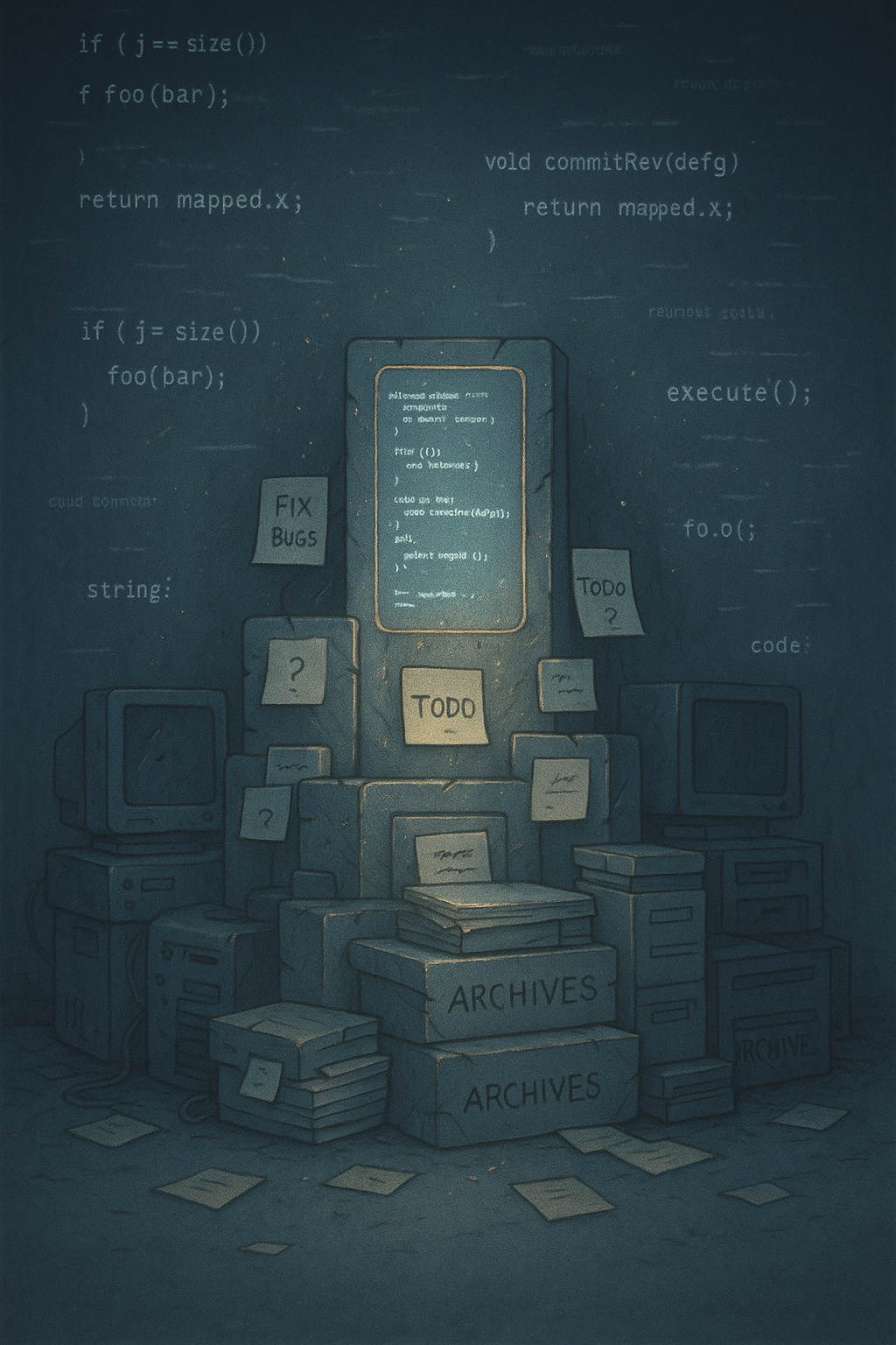 The Altar of Unfinished Projects: Creative Failure Guide | Medium