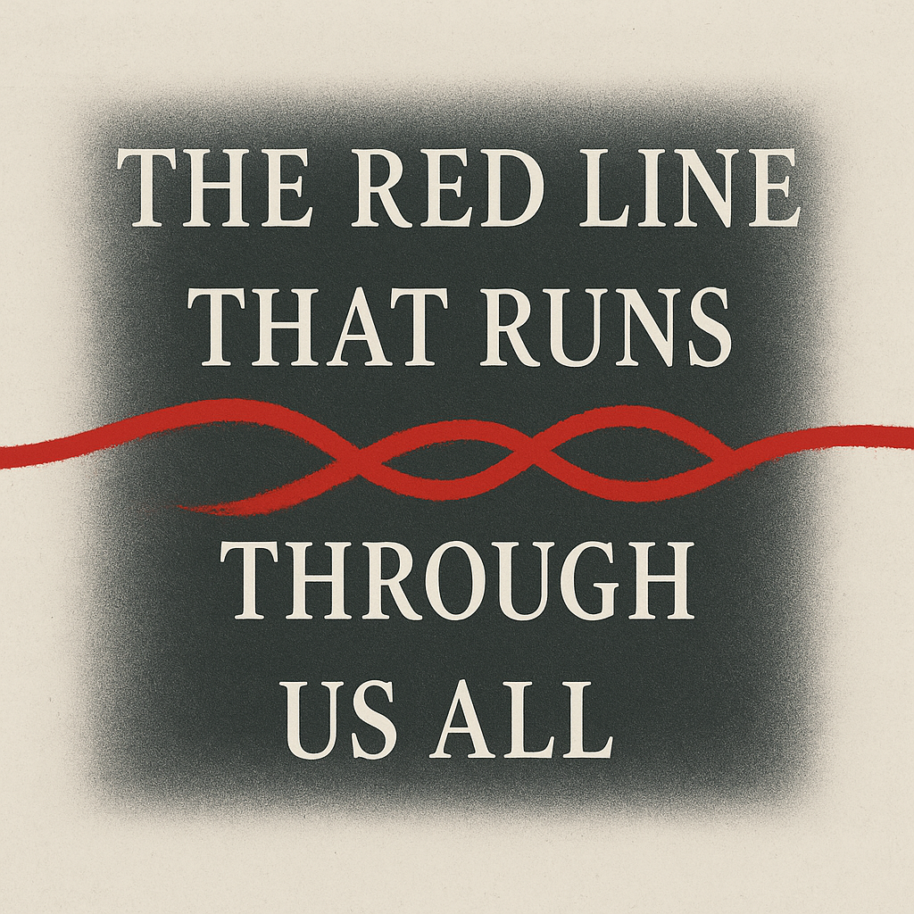 The Red Line That Runs Through Us All | by J.S. Matkowski | Apr, 2025 ...
