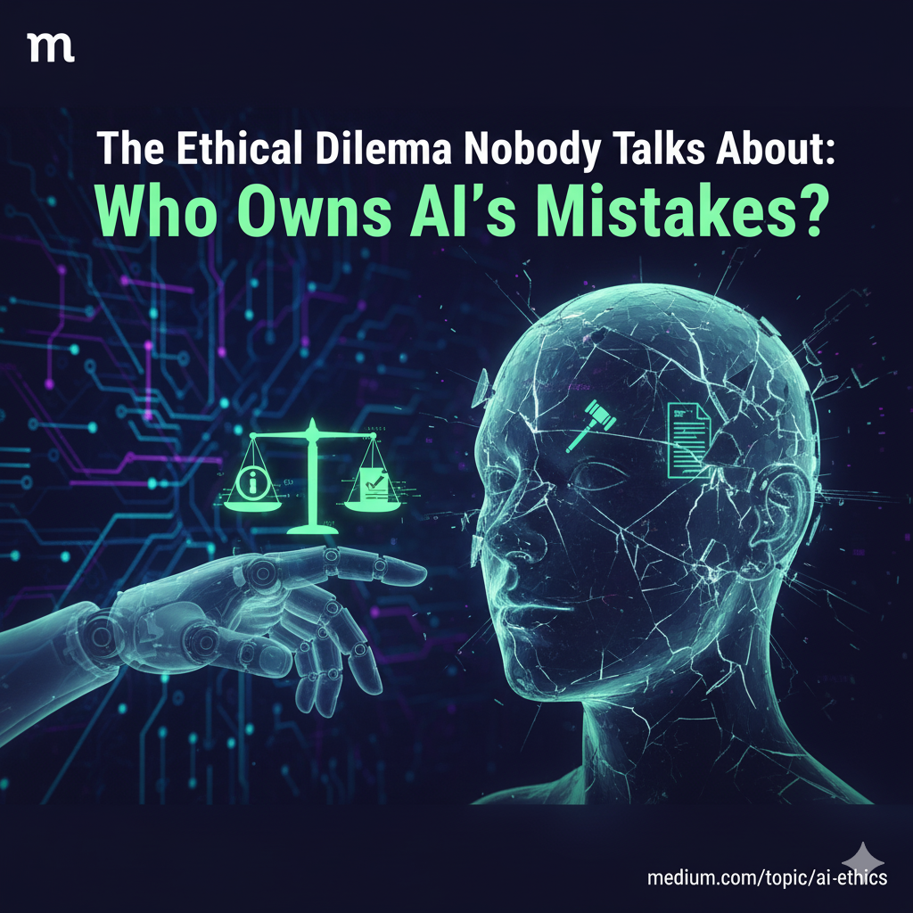 The Ethical Dilemma Nobody Talks About: Who Owns AI’s Mistakes? | by ...